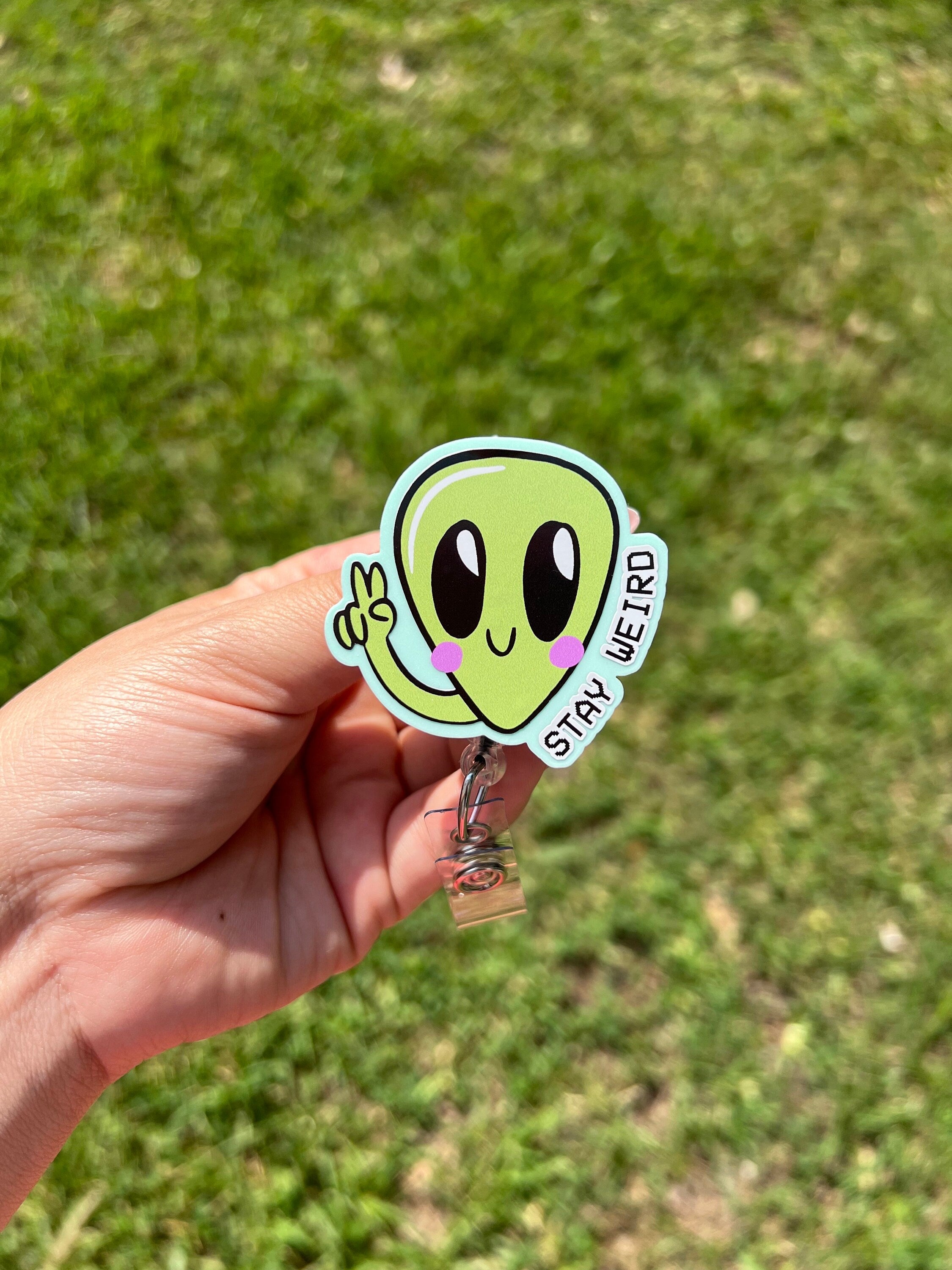 Stay weird badge reel ,Mental health badge reel, mental health matters ...