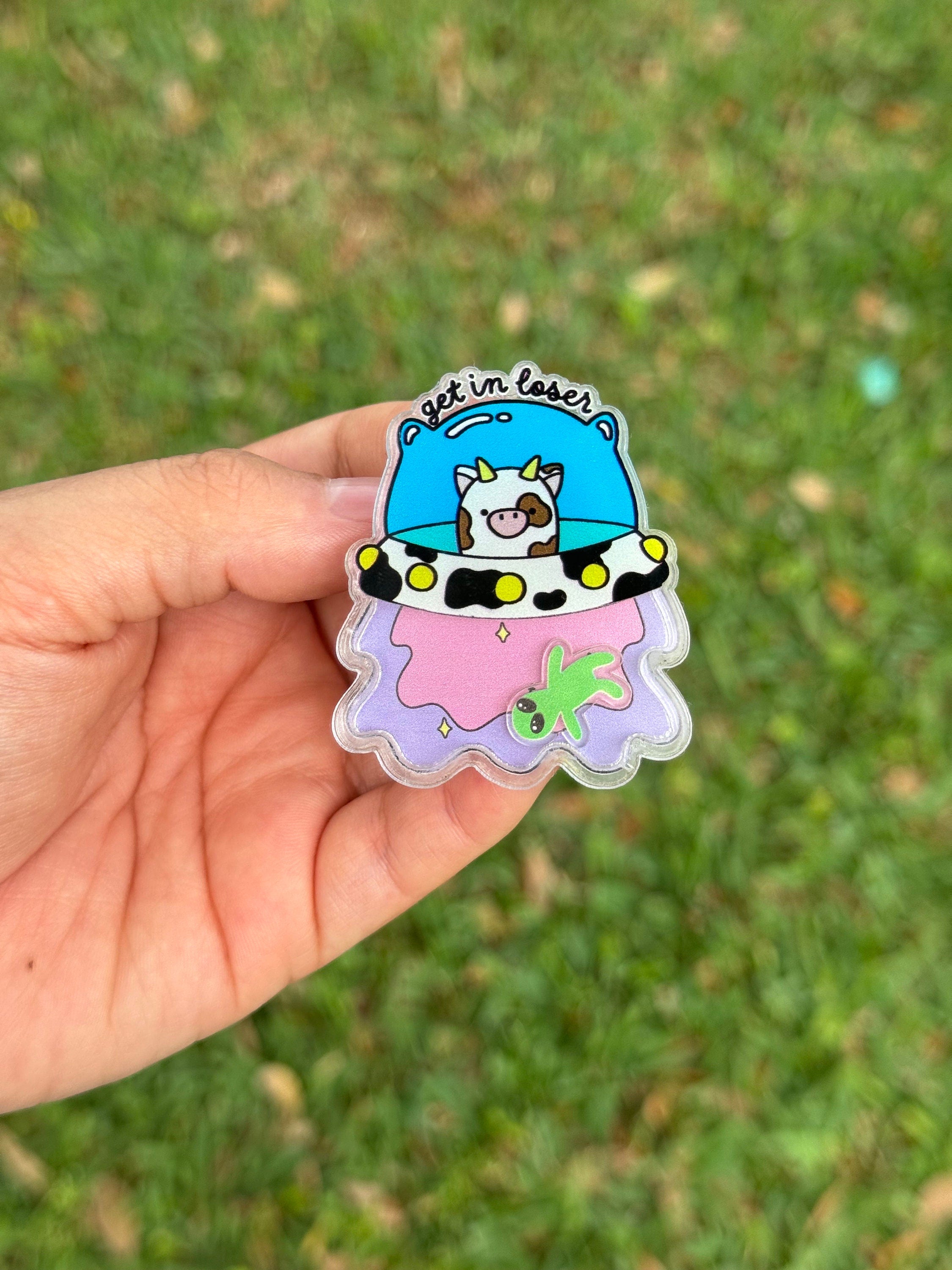 Get in loser shaker Retractable Badge Reel | Funny Badge Reel | Nurse ...