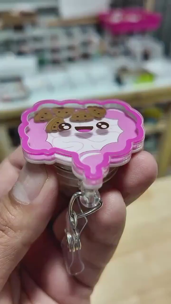 shaker medical badge reels – Baddie badges